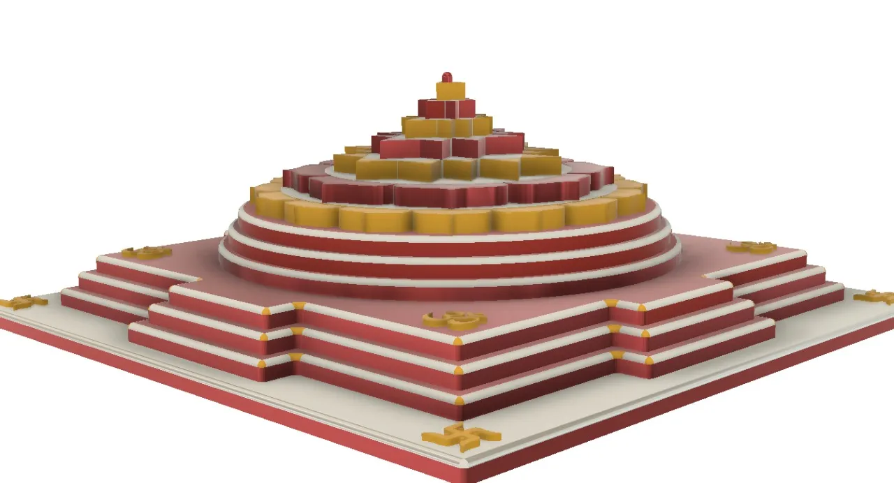Shri Yantra by 3_d_printing_factory | Download free STL model ...