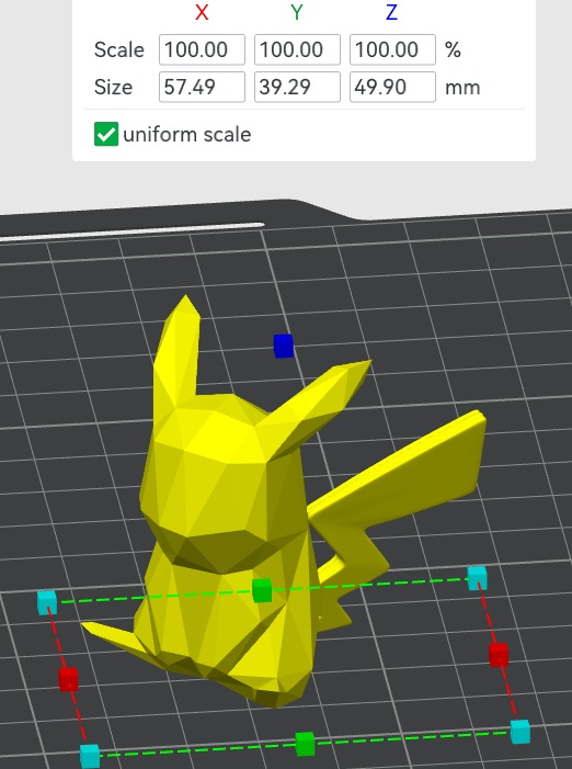 Pikachu - low poly (pokemon) von Jefflynn | Kostenloses STL-Modell ...