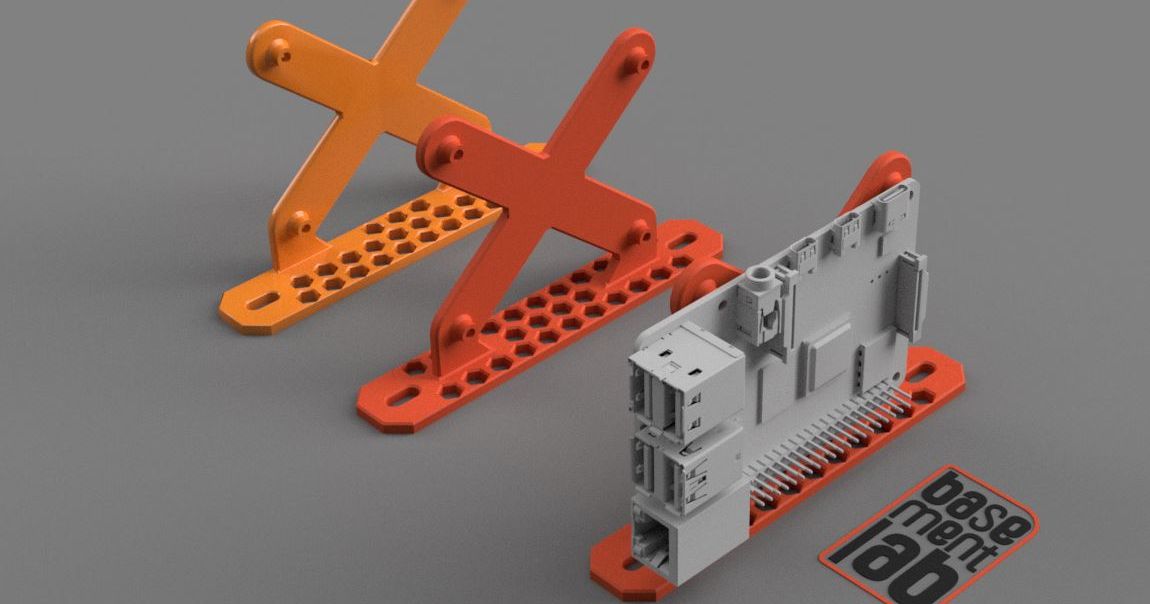 2020 Raspberry Pi 4 vertical Stand alone / Cluster - Supporto Verticale ...