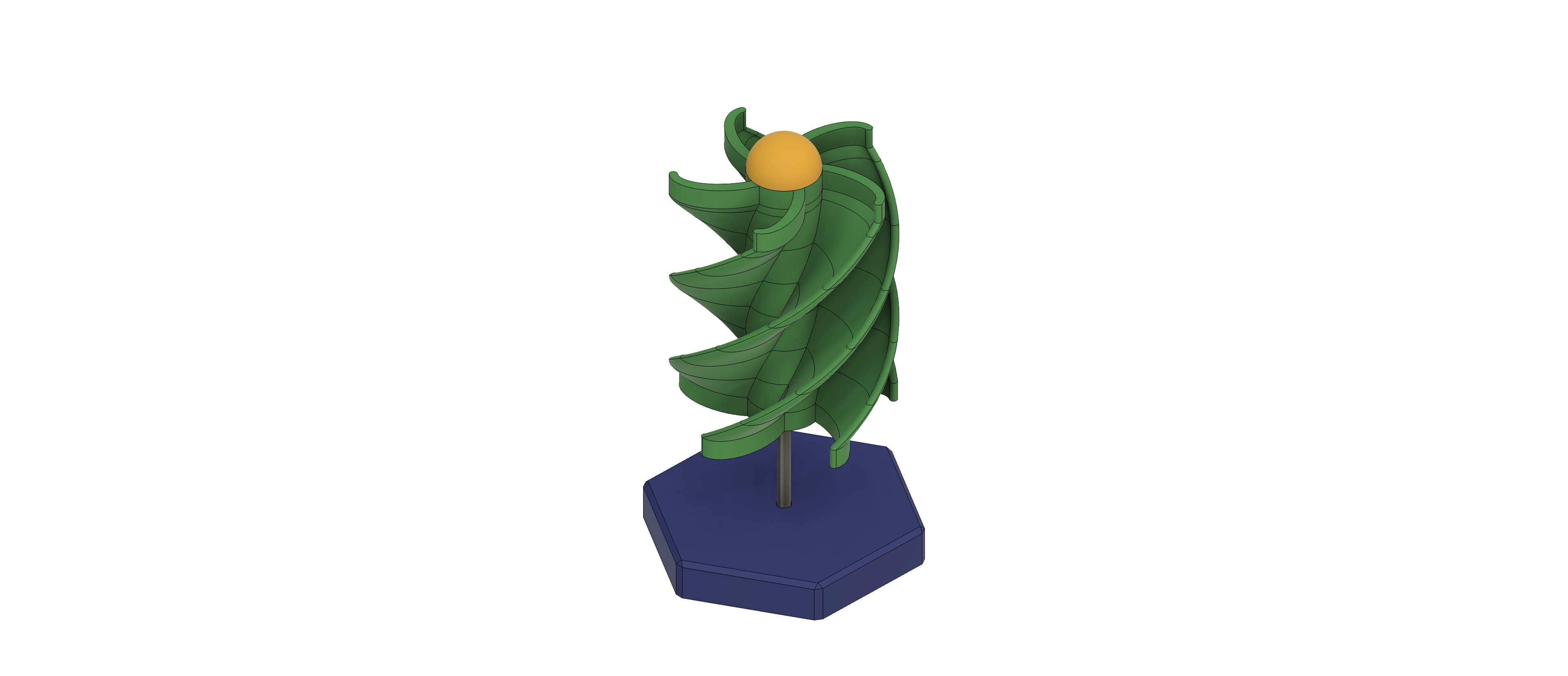 Mobile Wind Spinner by AWSW | Download free STL model | Printables.com