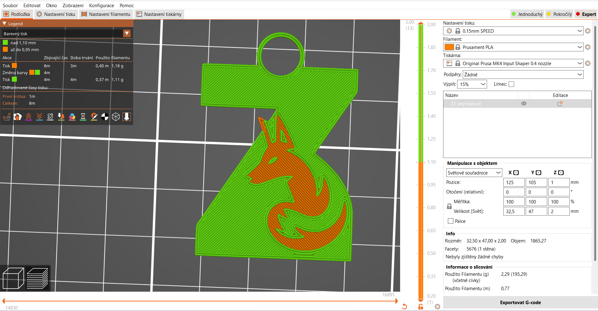 Fox alphabet: Letter Z (version 3) by Nina Máčová | Download free STL ...