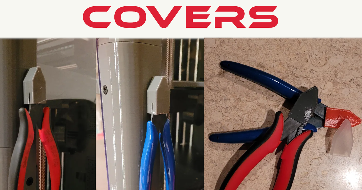 Universal Snips/Flush Cutter Cover with Optional Magnetic Version by ...