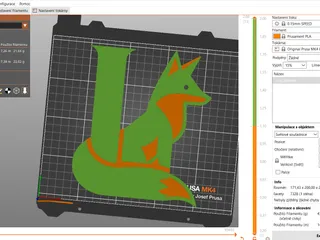 Fox alphabet: Letter by Nina Máčová | Download free STL model ...