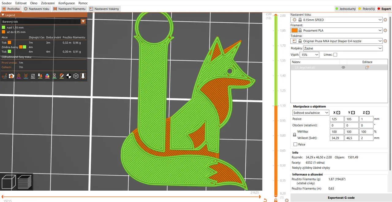 Fox alphabet: Letter by Nina Máčová | Download free STL model | Printables.com