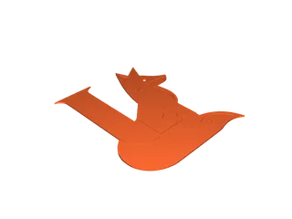 Fox alphabet: Letter by Nina Máčová | Download free STL model ...