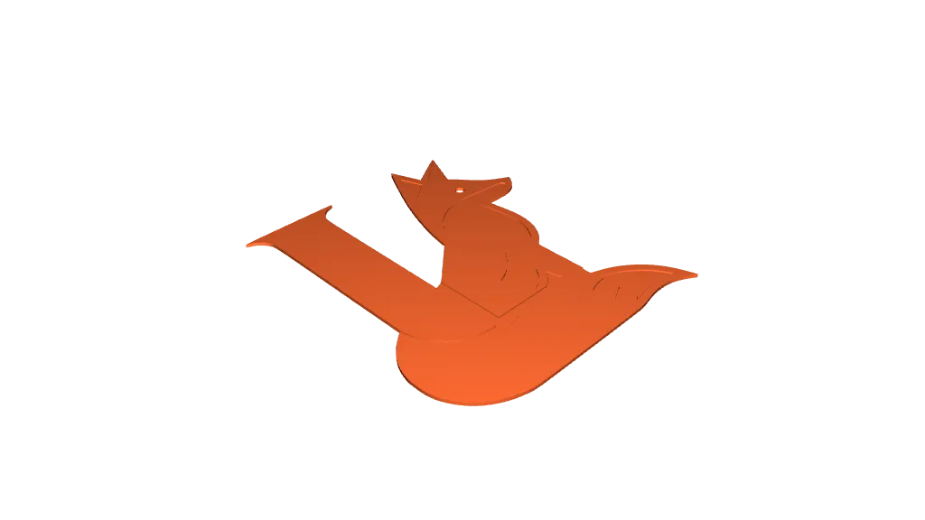 Fox alphabet: Letter by Nina Máčová | Download free STL model ...
