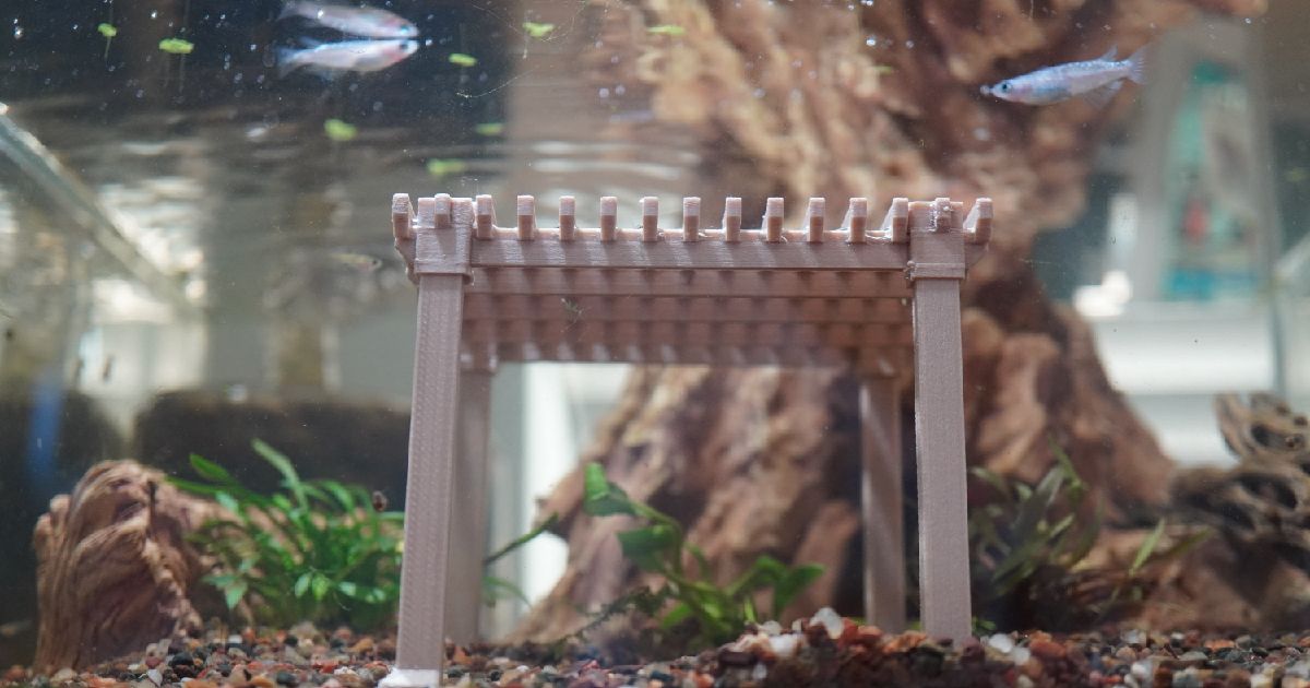 Pergola Aquarium Decoration by Dakumori | Download free STL model ...