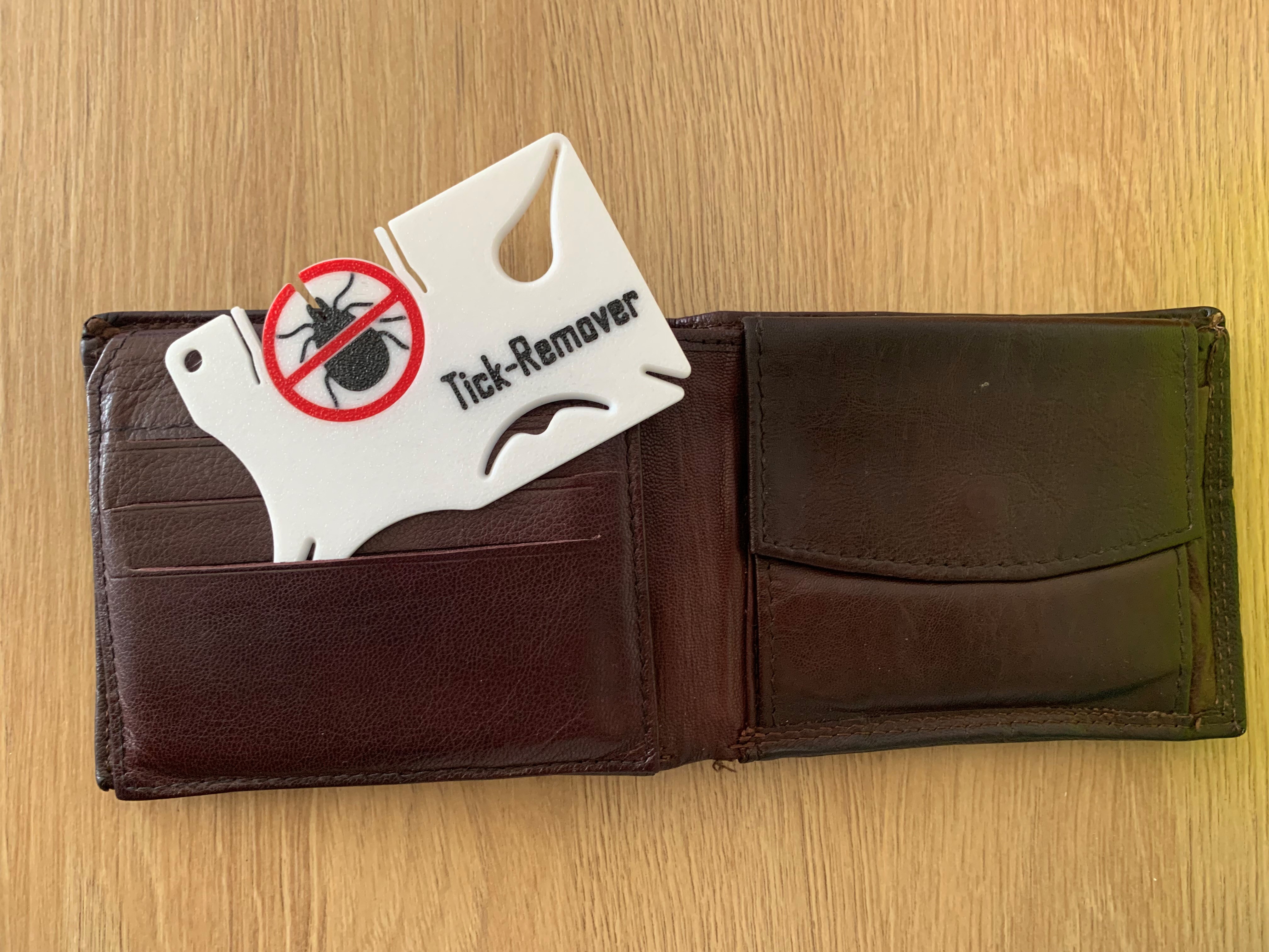 Zecken Karte mit Coin - Tick Card with Coin by TT_Engineering ...