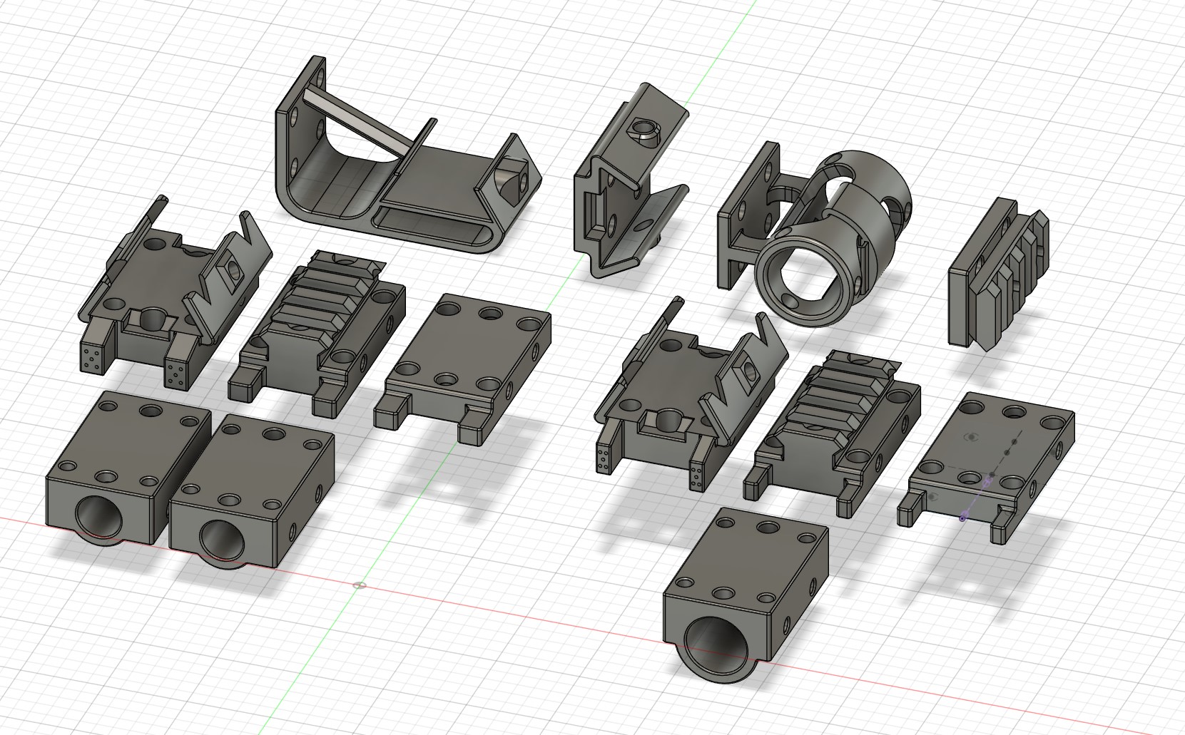 Hadley Universal Attachment Mount by microArc | Download free STL model ...