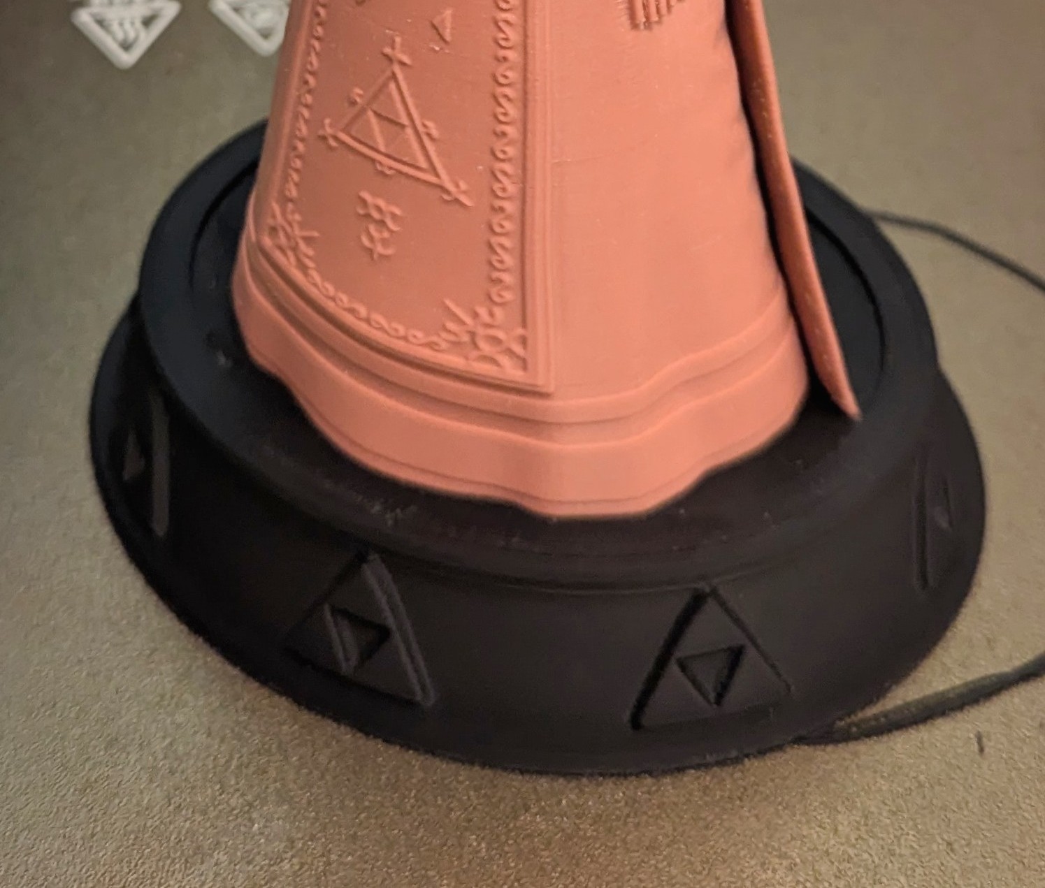 Zelda Figure Statue Base Stand by Ziniethan | Download free STL model ...