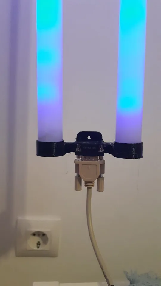Led tube adapter for projects by Fernan | Download free STL model ...
