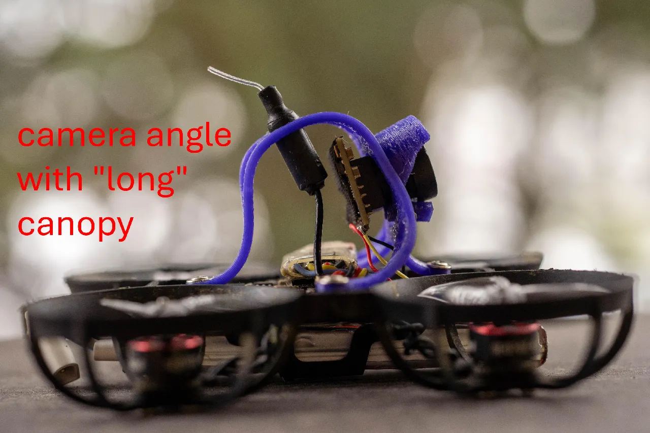 BetaFPV Air65 Canopy Replacement: low camera angle by neotil | Download ...