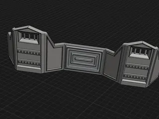 28mm Aegis defense walls by Spyderbyte88 | Download free STL model ...