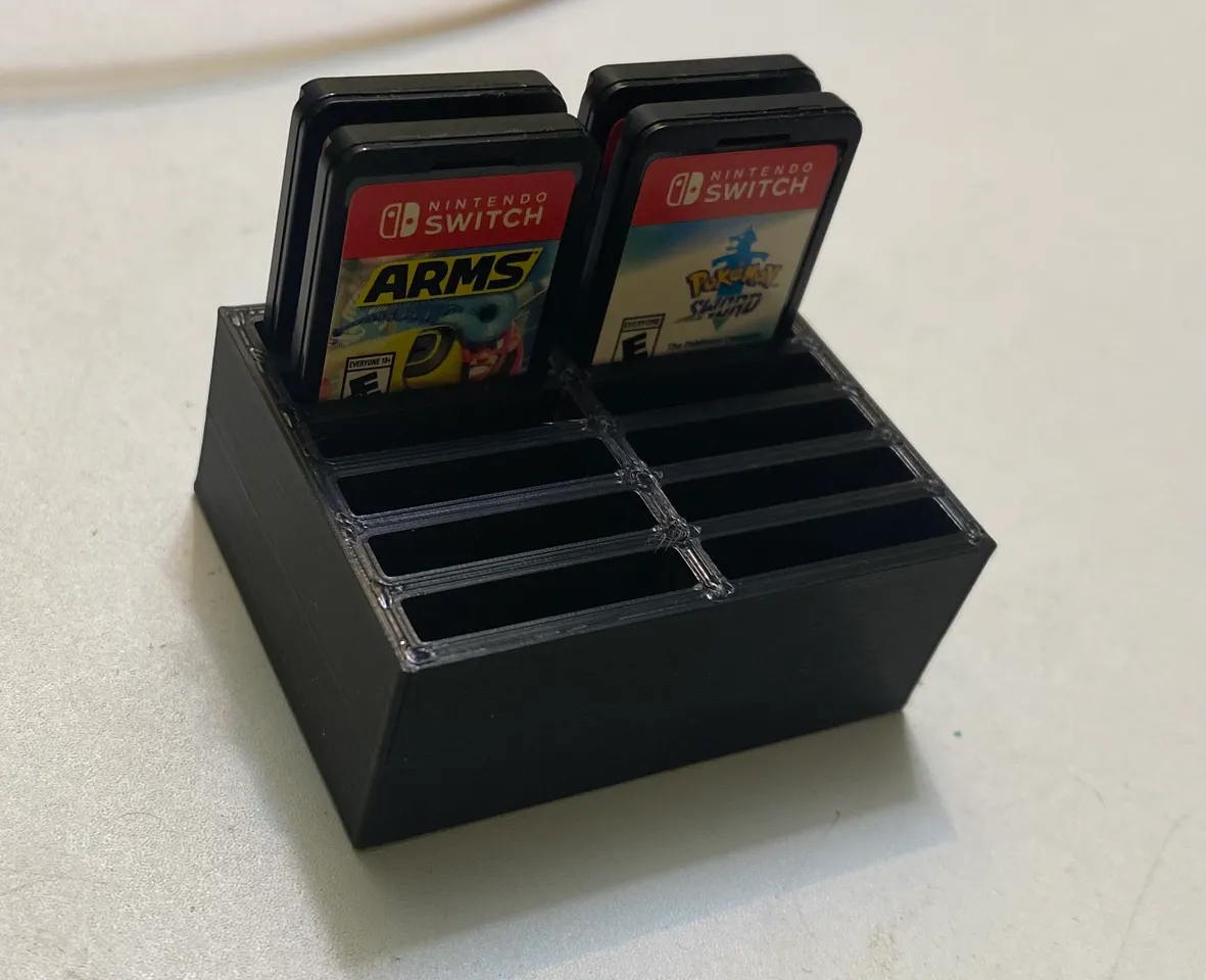 Nintendo Switch Game Card Holder by Mxli | Download free STL model | Printables.com