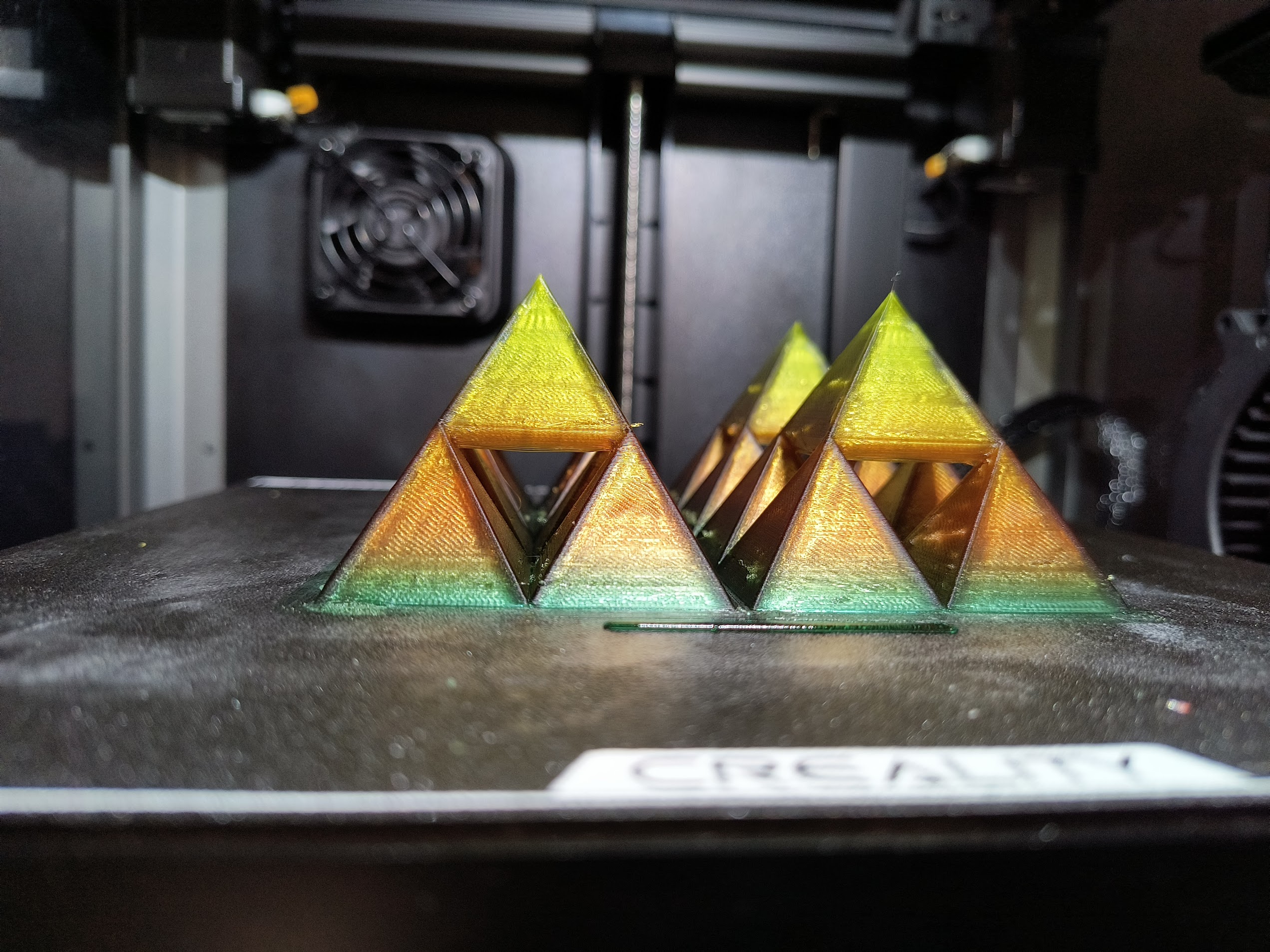 LOZ inspired 3D Triforce "Sierpinskish" Pyramid Generator Script ...