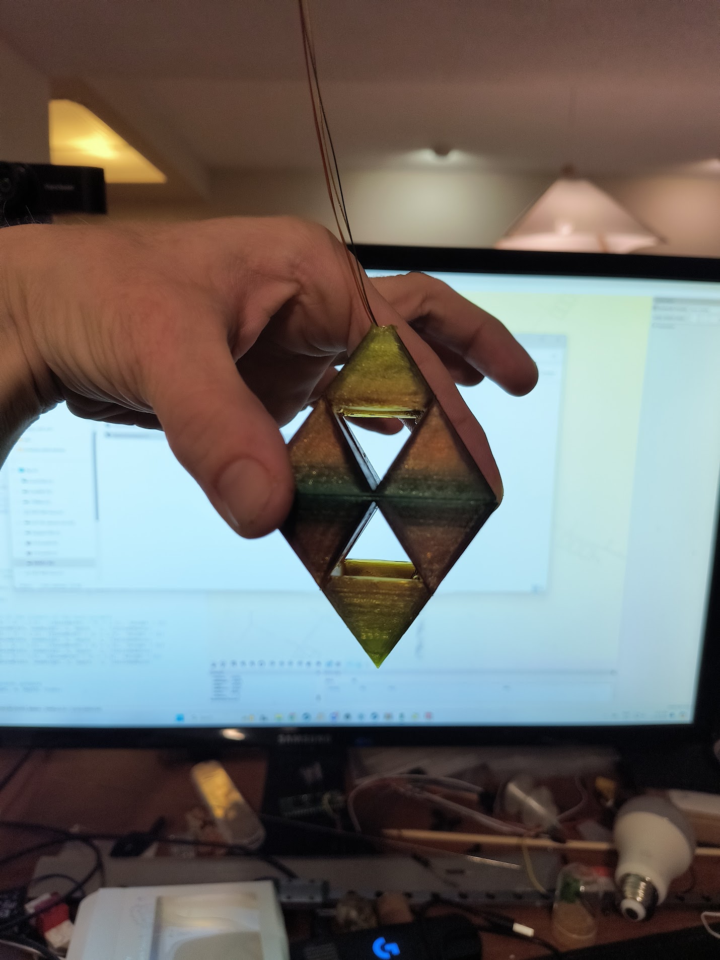 LOZ inspired 3D Triforce "Sierpinskish" Pyramid Generator Script ...
