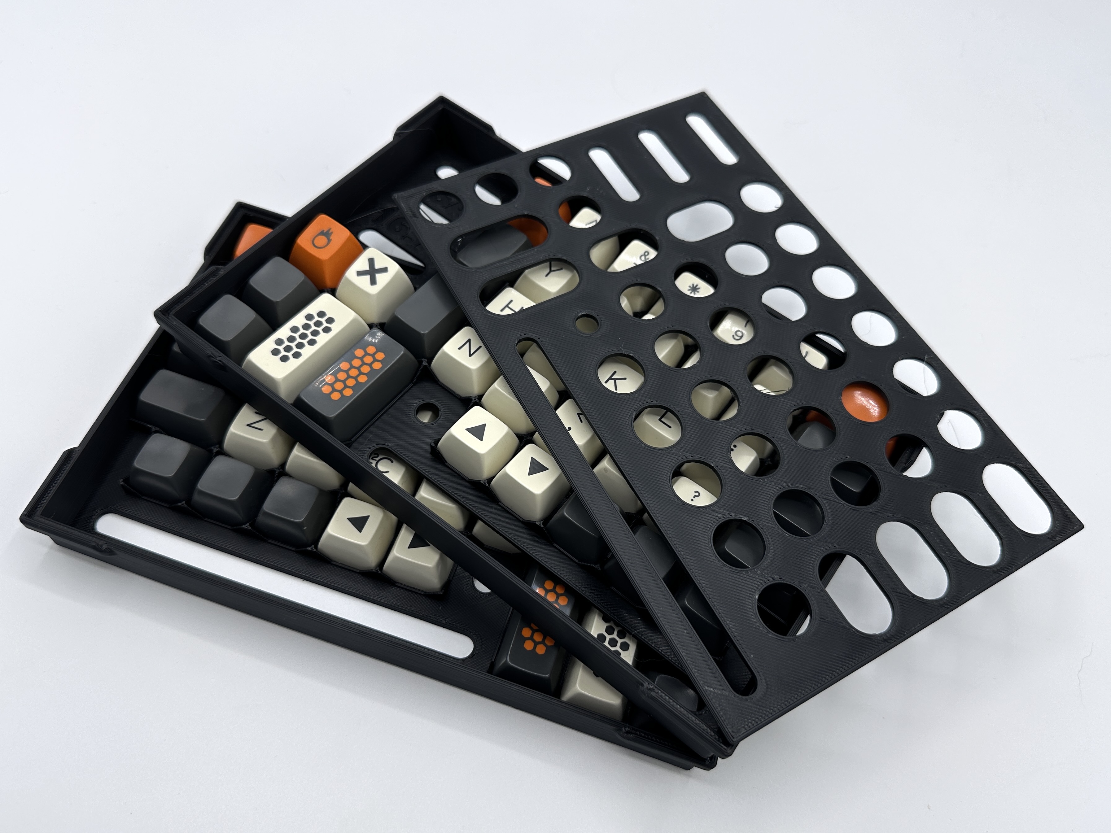 ErgoDox keycap trays by JellyTitan | Download free STL model ...