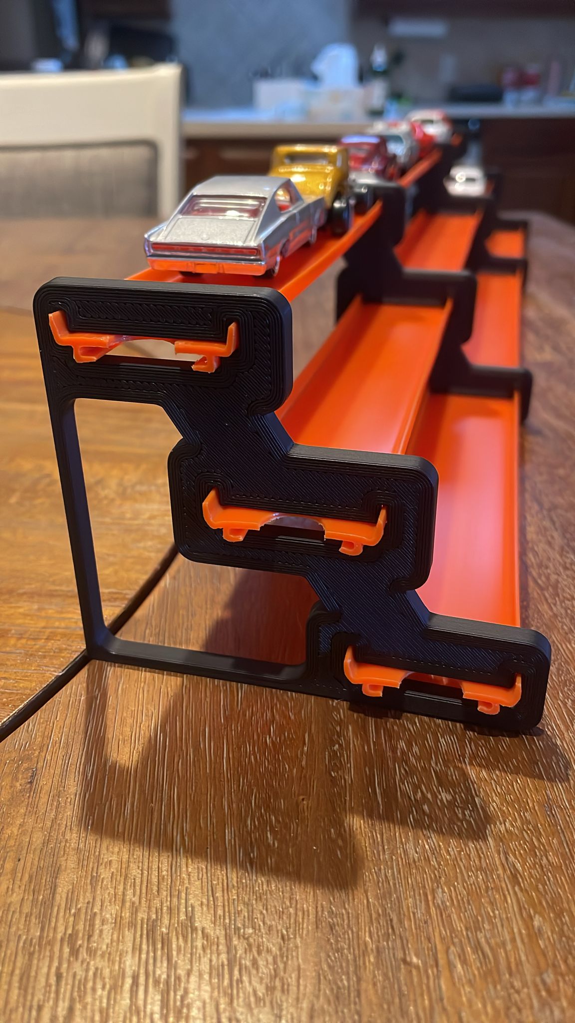 Hotwheels tracks - bleacher style display brackets by sam krei ...