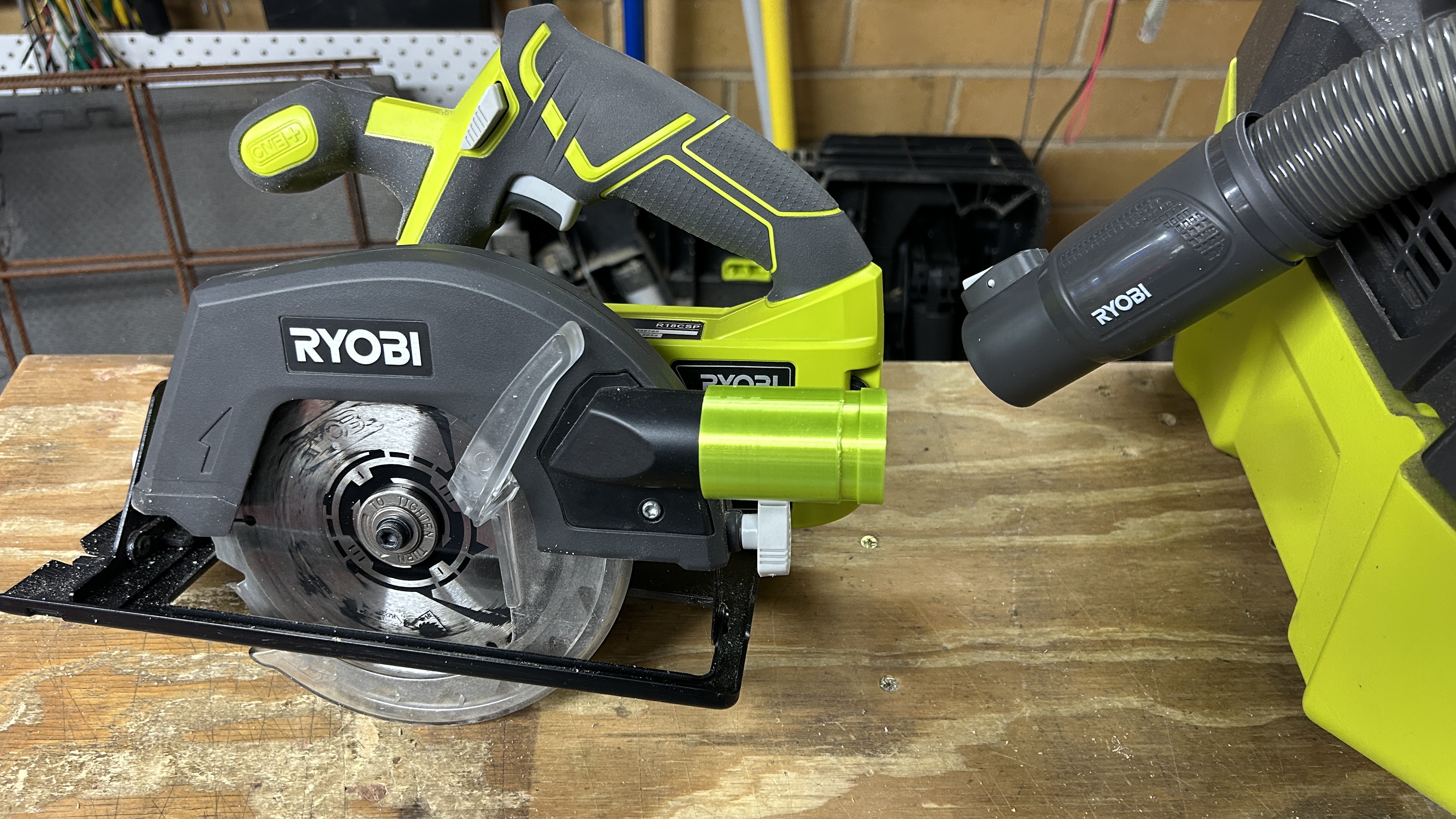 Ryobi Circular Saw Vacuum Adapter by Billd | Download free STL model ...