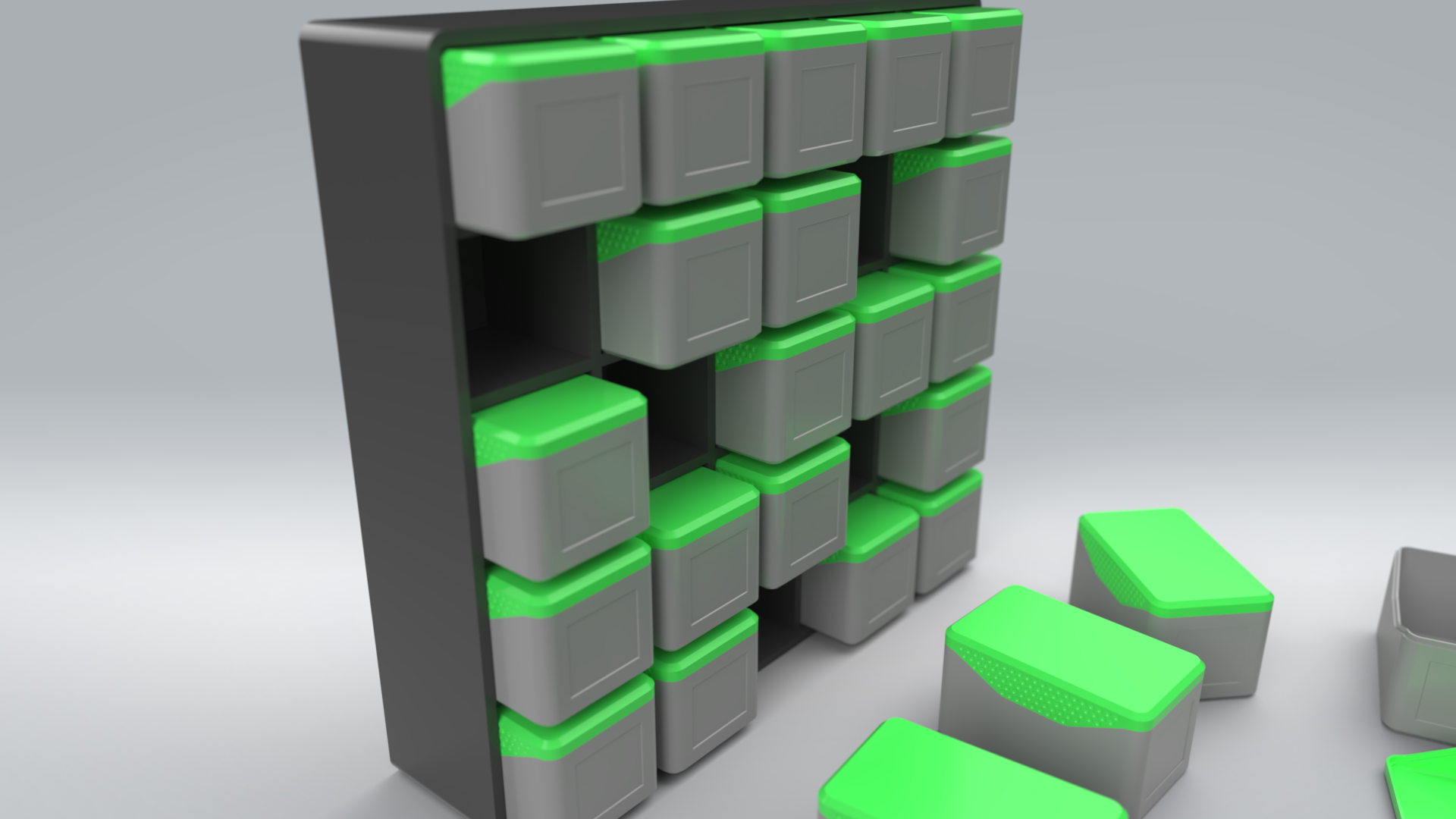 Organizer/Storage Box - Solution by Firstlayer Oy | Download free STL ...