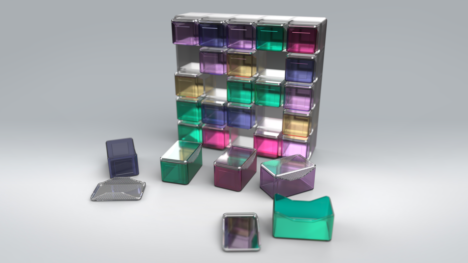 Organizer/Storage Box - Solution by Firstlayer Oy | Download free STL ...