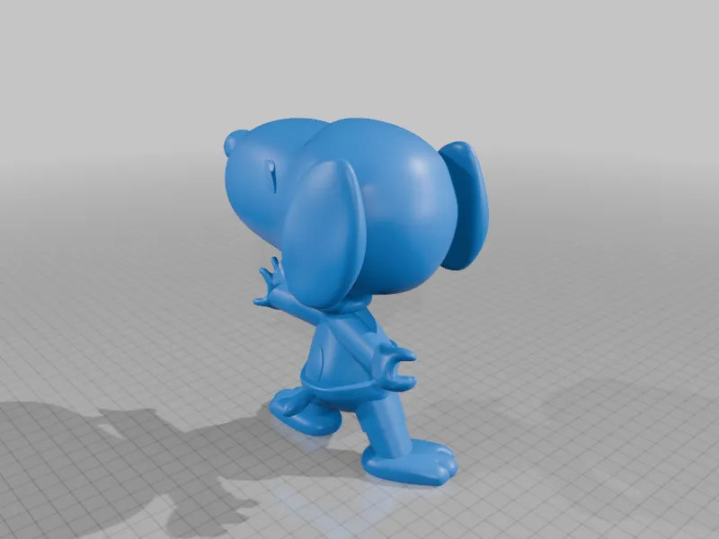Snoopy Surfing By Jangy Download Free Stl Model