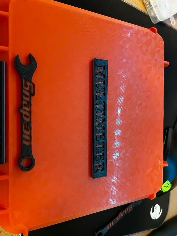 Multimeter label by DaringColt | Download free STL model | Printables.com