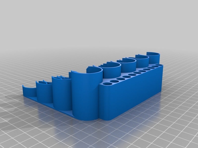 Citadel/Vallejo Paint rack von Senryoku | Kostenloses STL-Modell ...