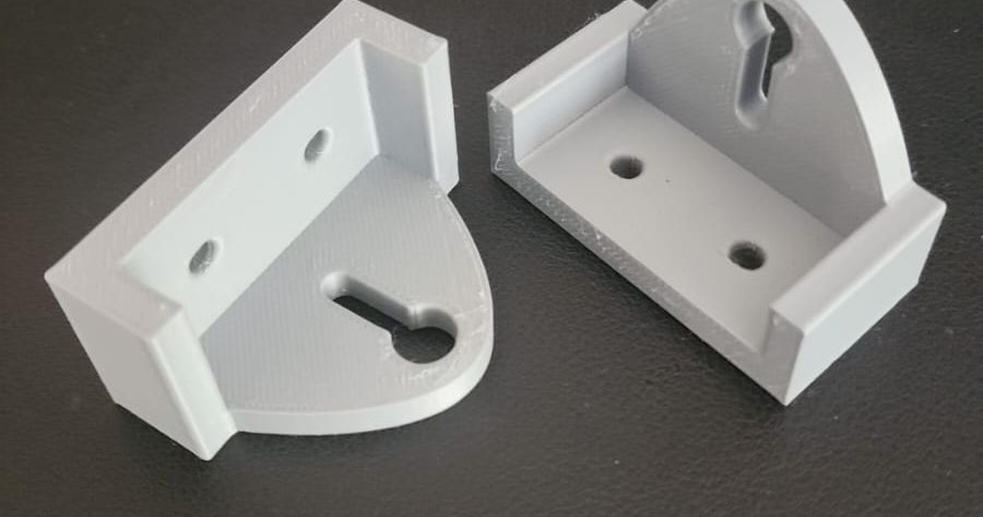 Picture Frame Hanging Bracket by WitSkapie | Download free STL model ...