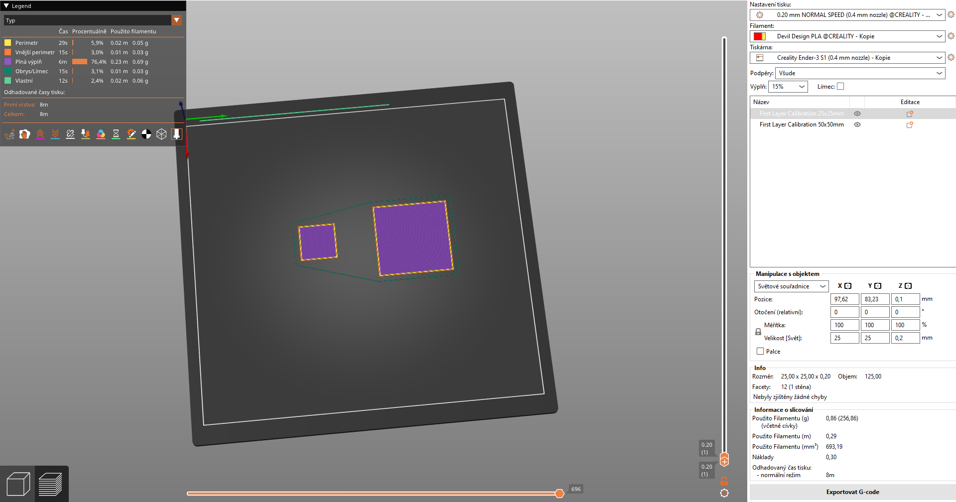 First Layer Calibration von 3Dmaster | Kostenloses STL-Modell ...