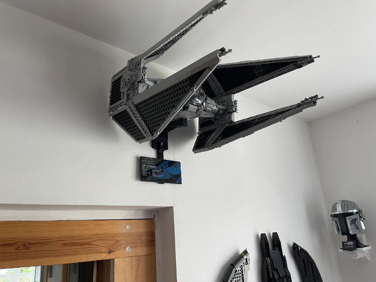 Sign hanger for LEGO Tie Interceptor 75382 by IanC | Download free STL ...