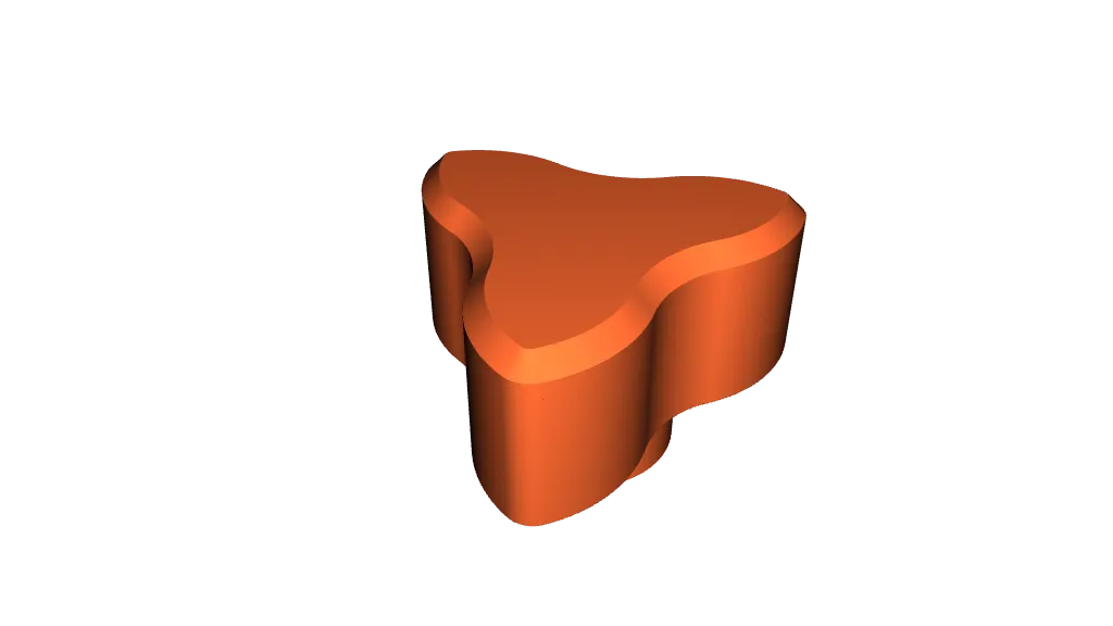 Metric Triangle Knobs with Threaded Hole by Tycho Design | Download ...