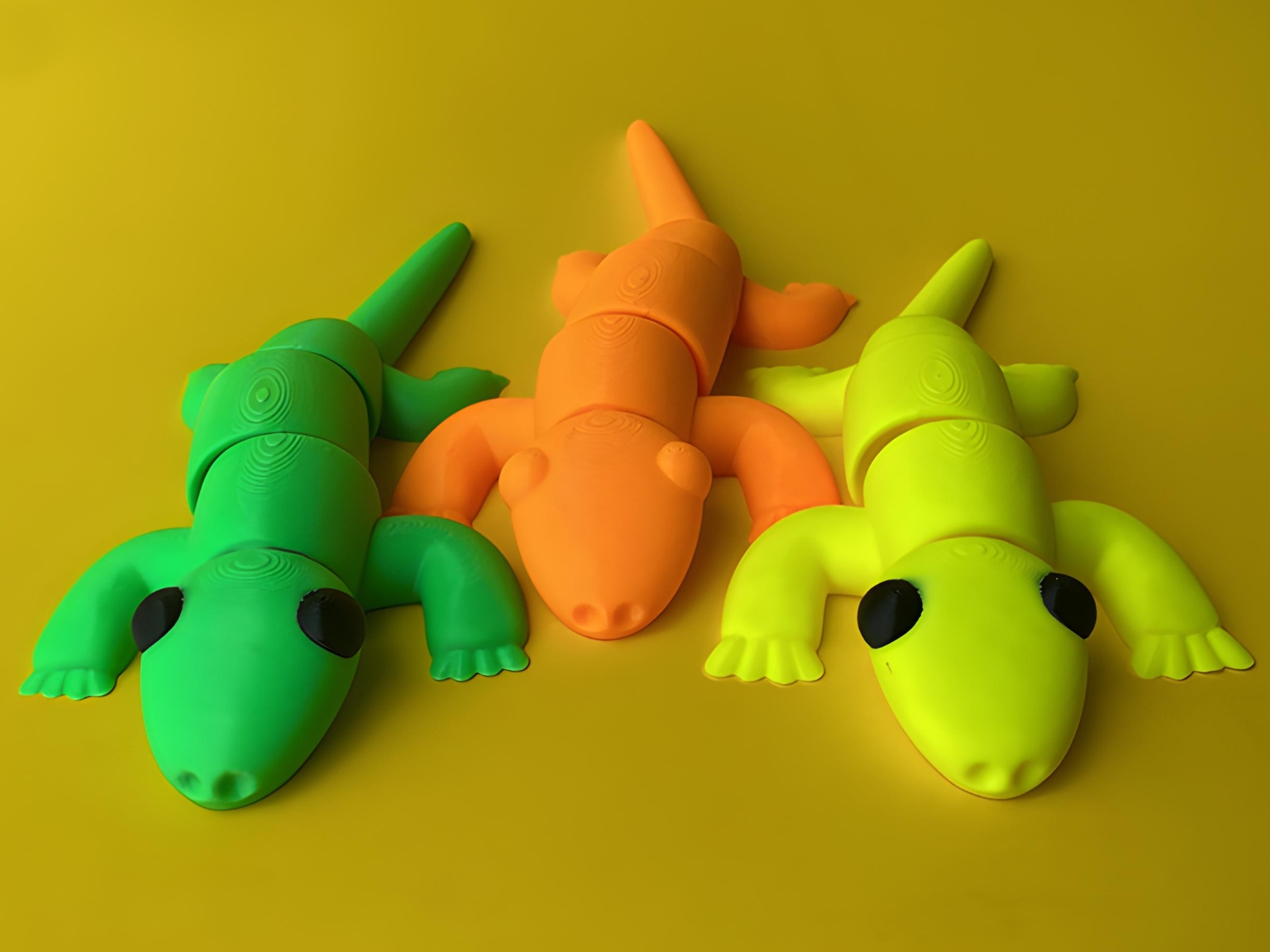 Articulated Lizard, Cute Flexi Animal Toy by Cylix3D | Download free ...