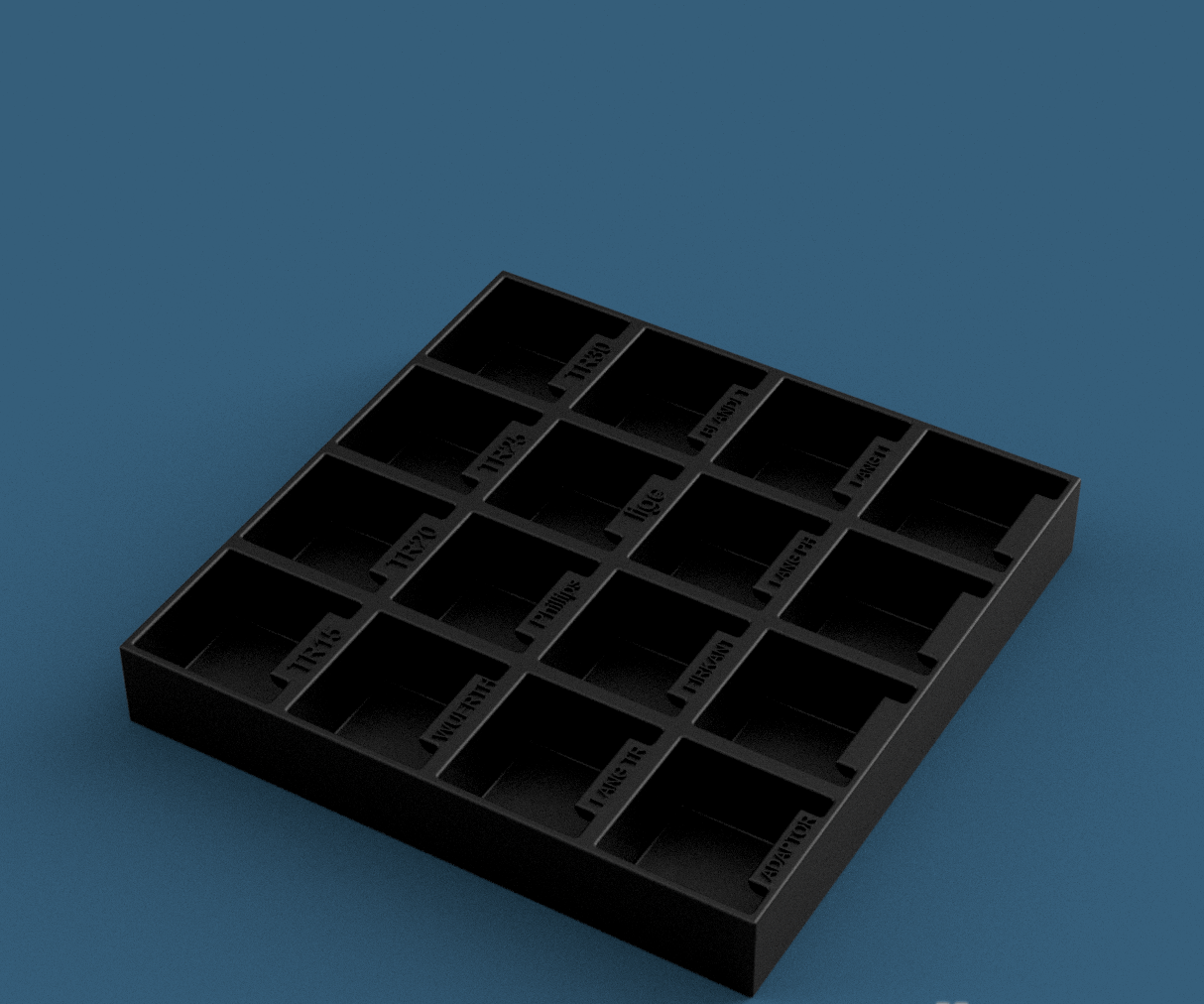 bit holder by Samuel | Download free STL model | Printables.com
