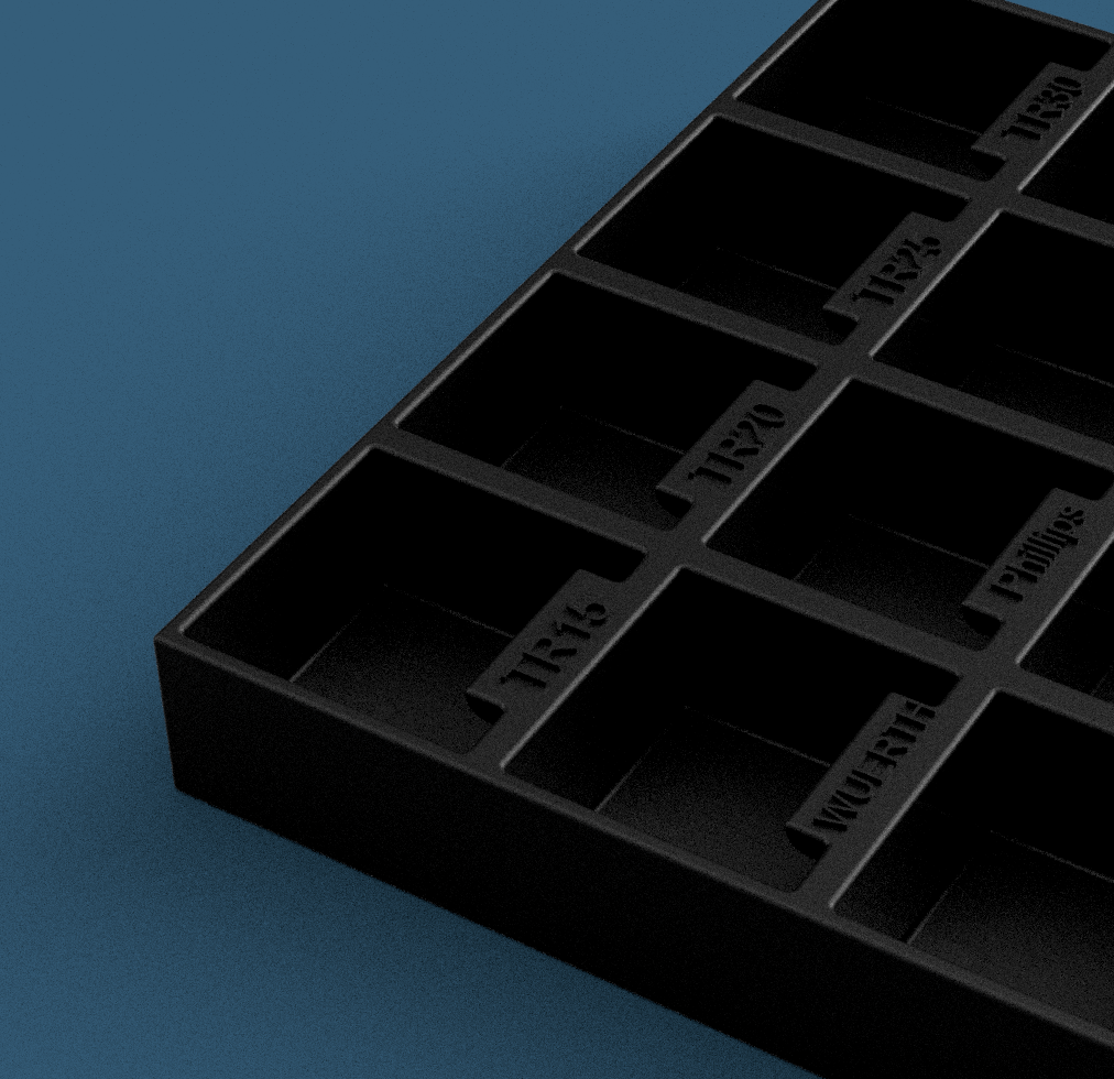 bit holder by Samuel | Download free STL model | Printables.com
