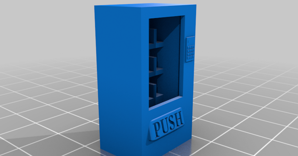 Snack Machine - 28mm scale by DocMyers | Download free STL model ...