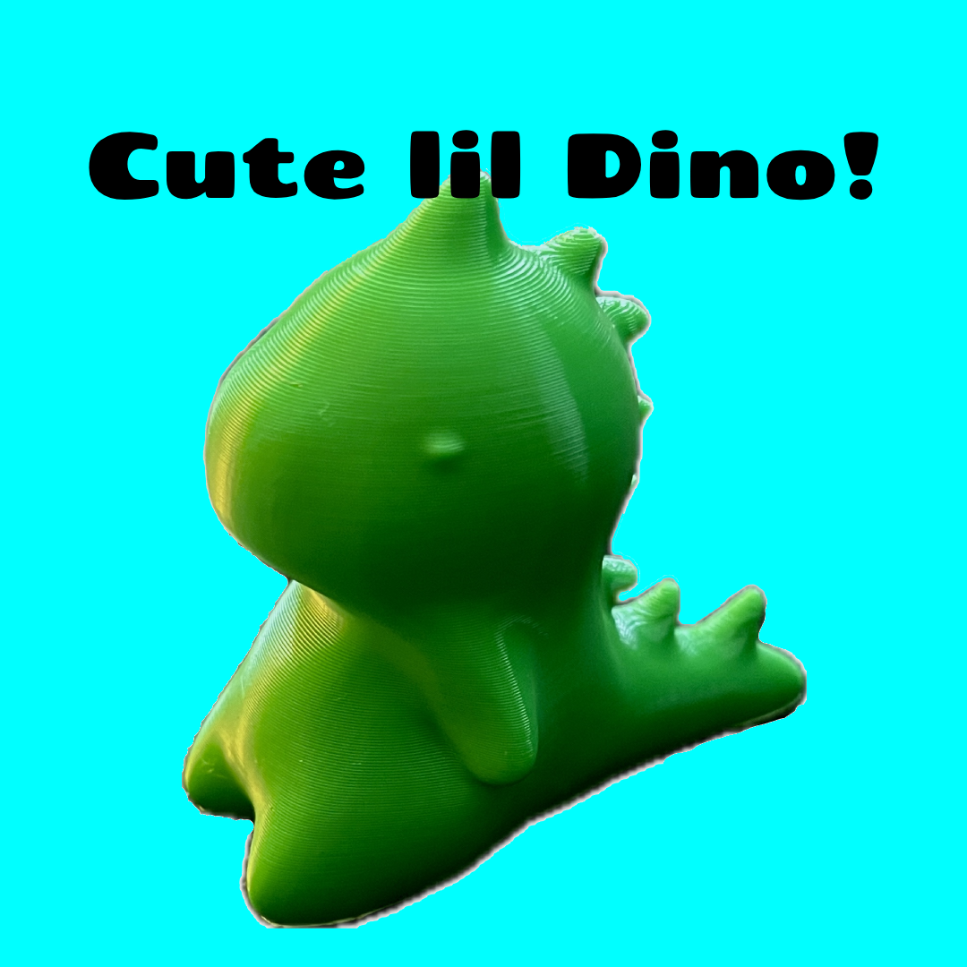 Cute Lil Dino! by gavin3D | Download free STL model | Printables.com
