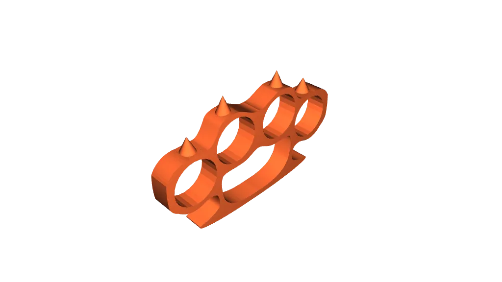 Spiked Knuckles by Ayan Zakaria | Download free STL model | Printables.com
