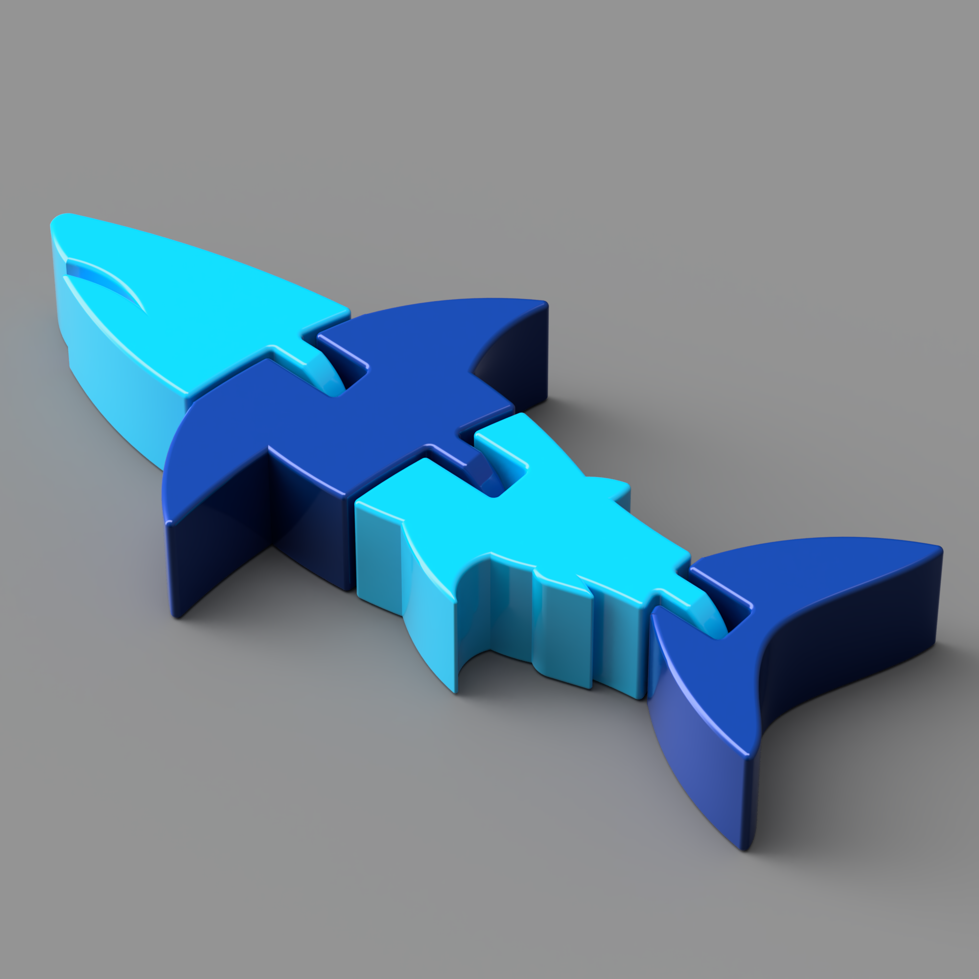 Articulated Shark by Form 3D | Download free STL model | Printables.com
