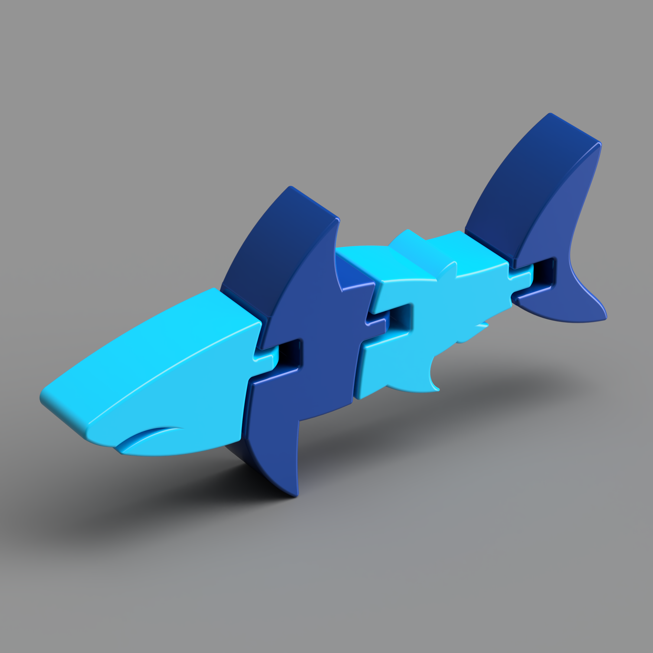 Articulated Shark by Form 3D | Download free STL model | Printables.com