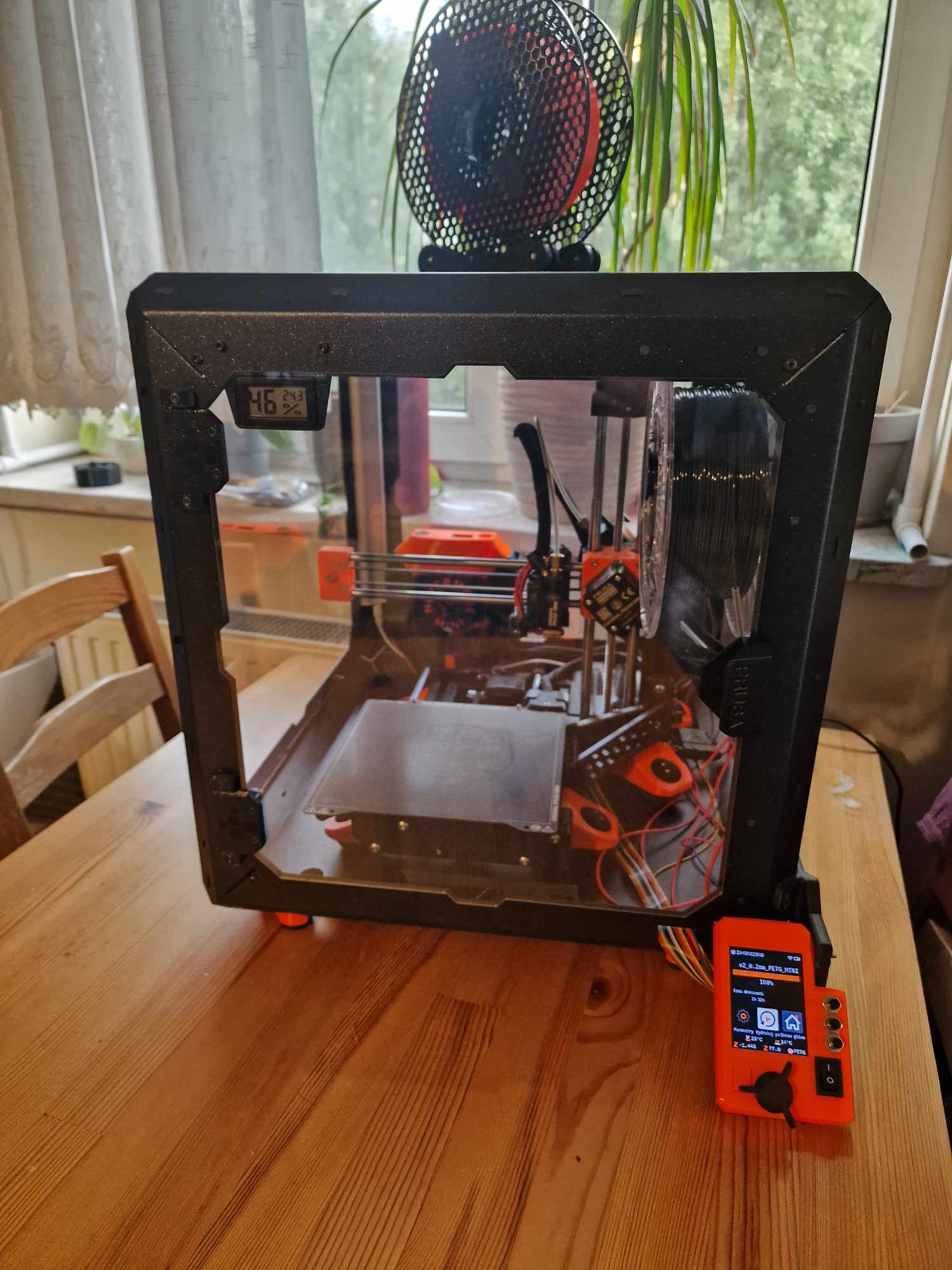External / Outside LCD screen mount for Original Prusa Mini Enclosure ...