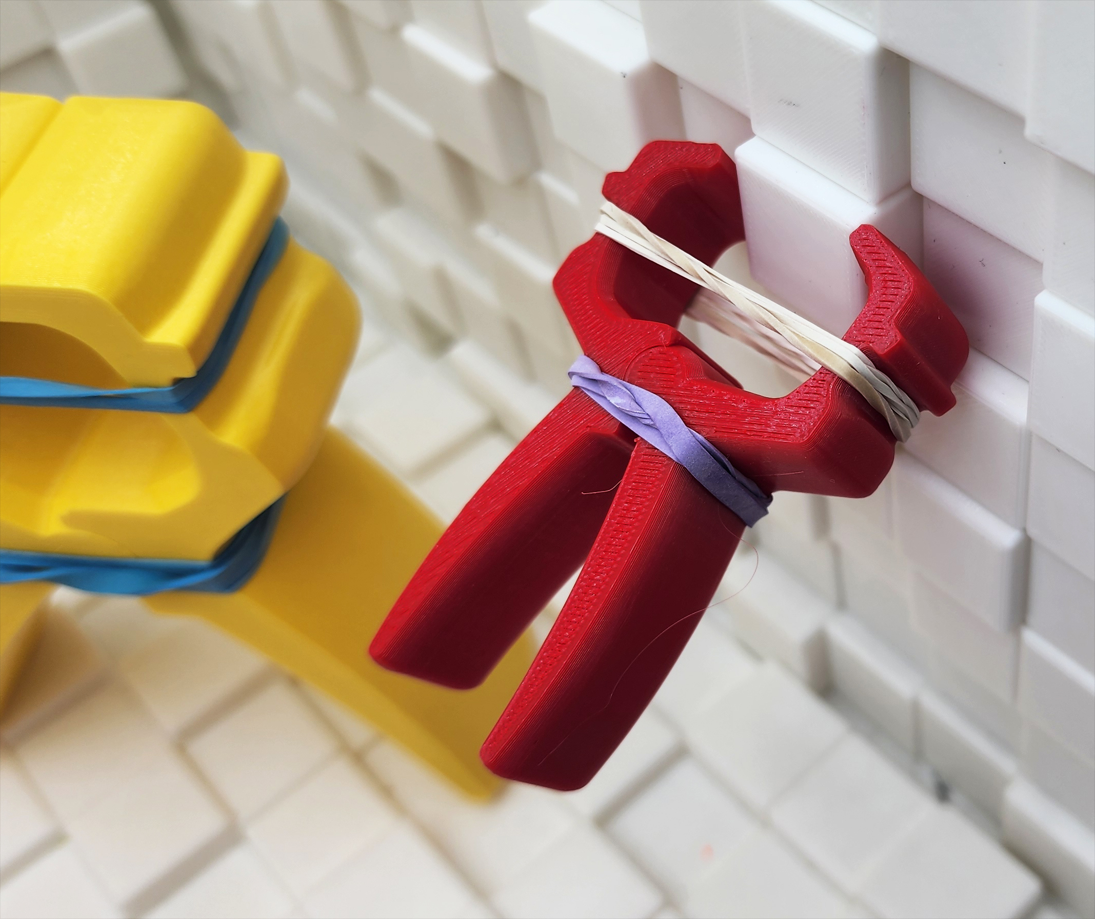 Rubber Band Clamps - Remix by Triple G Workshop | Download free STL ...