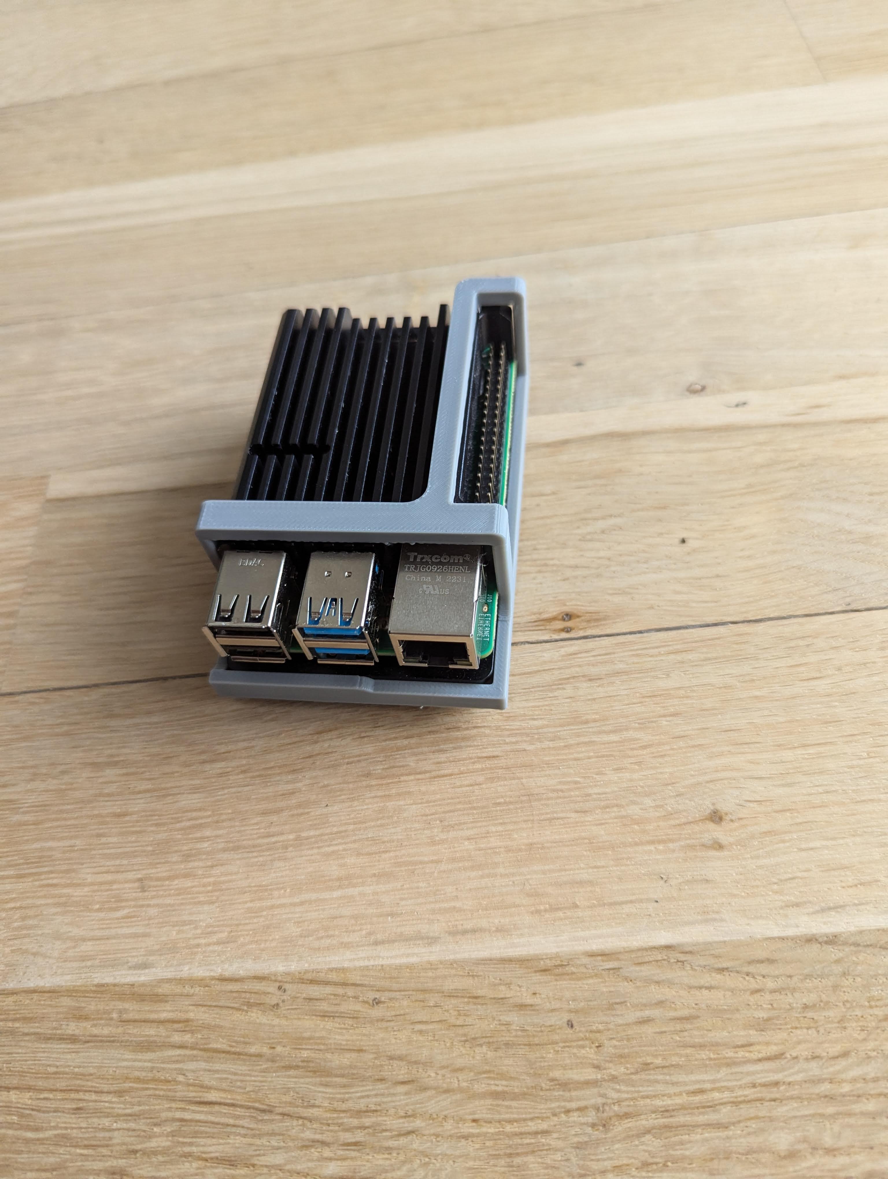 Raspberry Pi 4 case JOY-IT DIN Rail Mount by Bjarnelutz | Download free ...