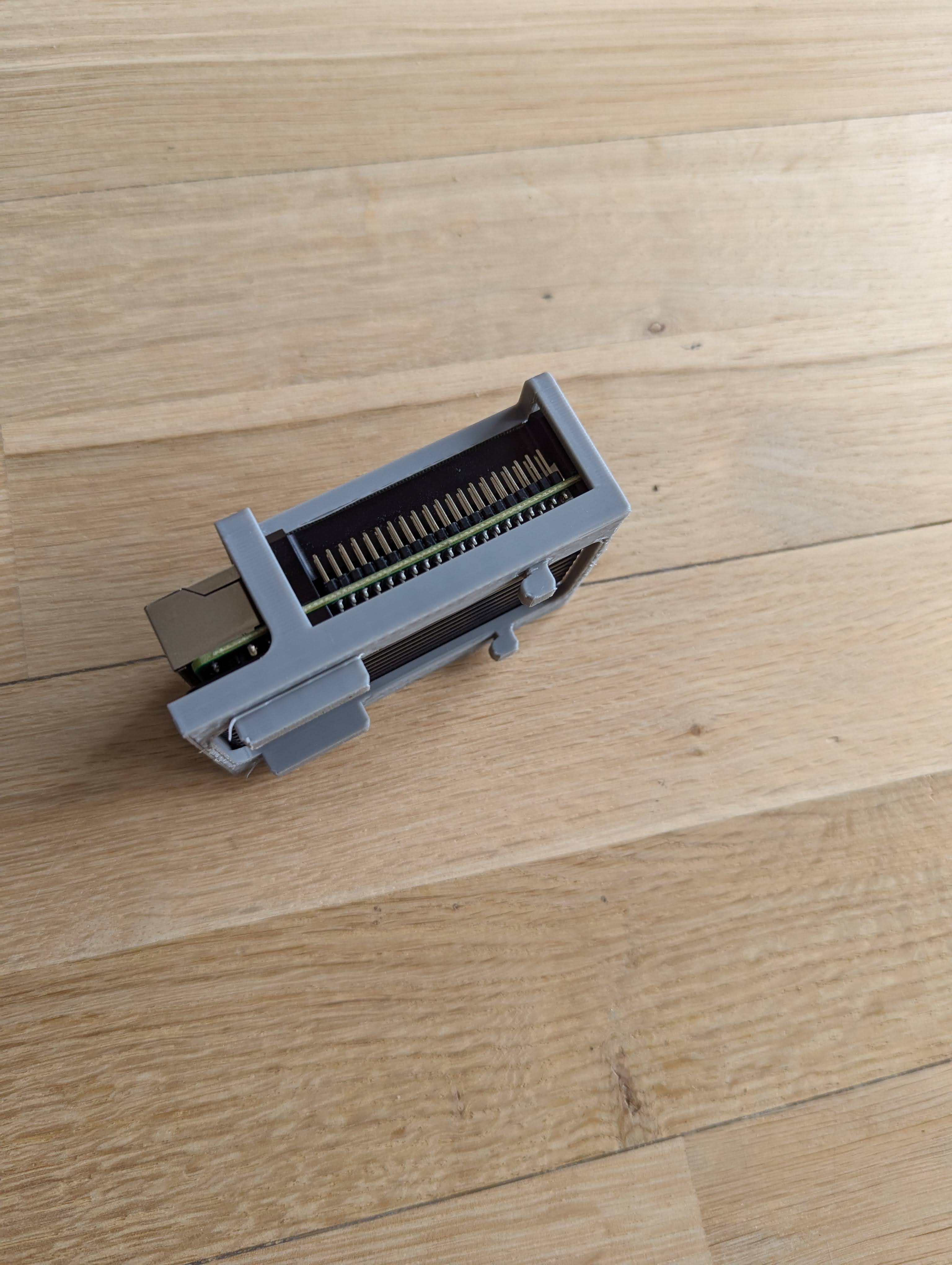 Raspberry Pi 4 case JOY-IT DIN Rail Mount by Bjarnelutz | Download free ...
