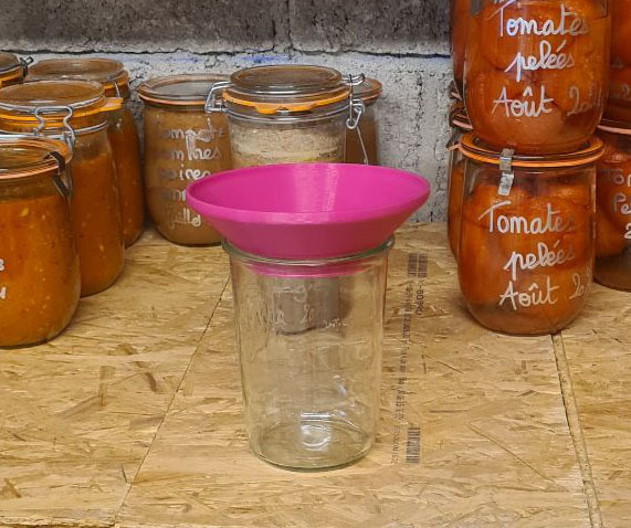 Jar Funnel by diadzine | Download free STL model | Printables.com