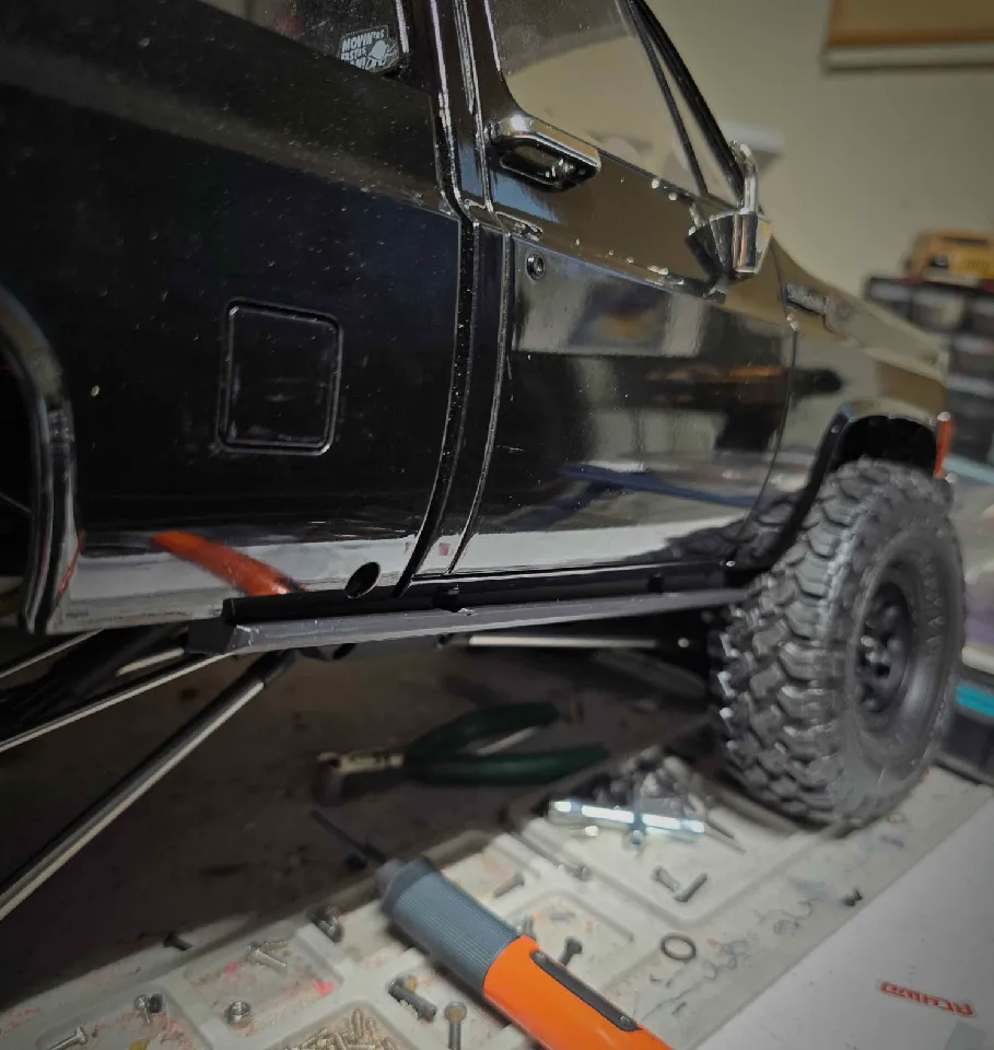 RC4wd K10 Chevy mount for Vanquish VS410 (also works for xtracab) by ...