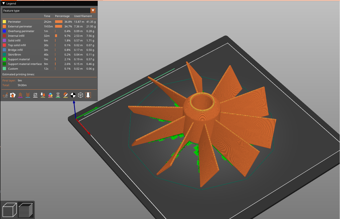 Malev- jet wind spinner by Levi | Download free STL model | Printables.com