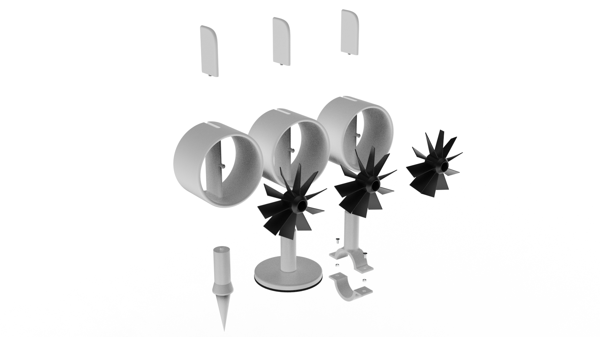 Malev- jet wind spinner by Levi | Download free STL model | Printables.com