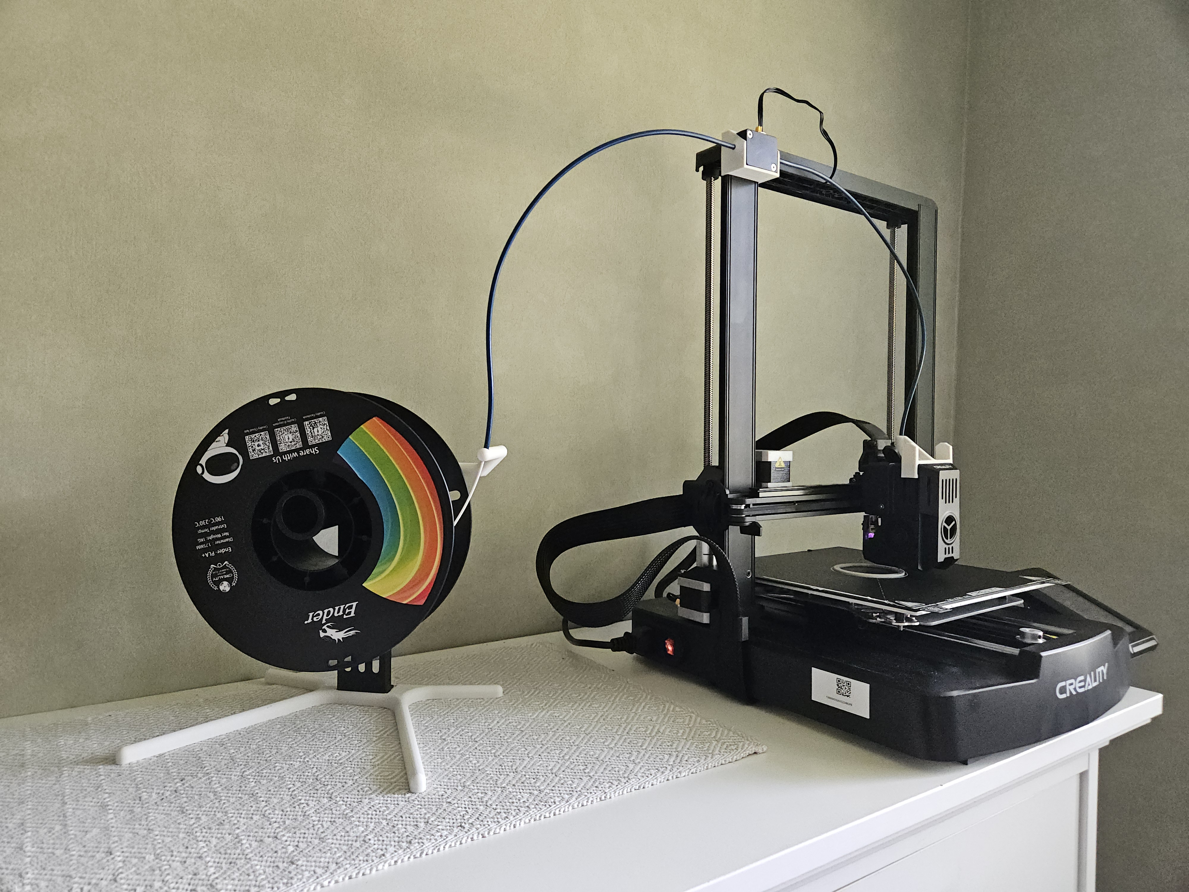 Ender 3 v3 KE external spool mount / holder da Andreas Jarnelid ...