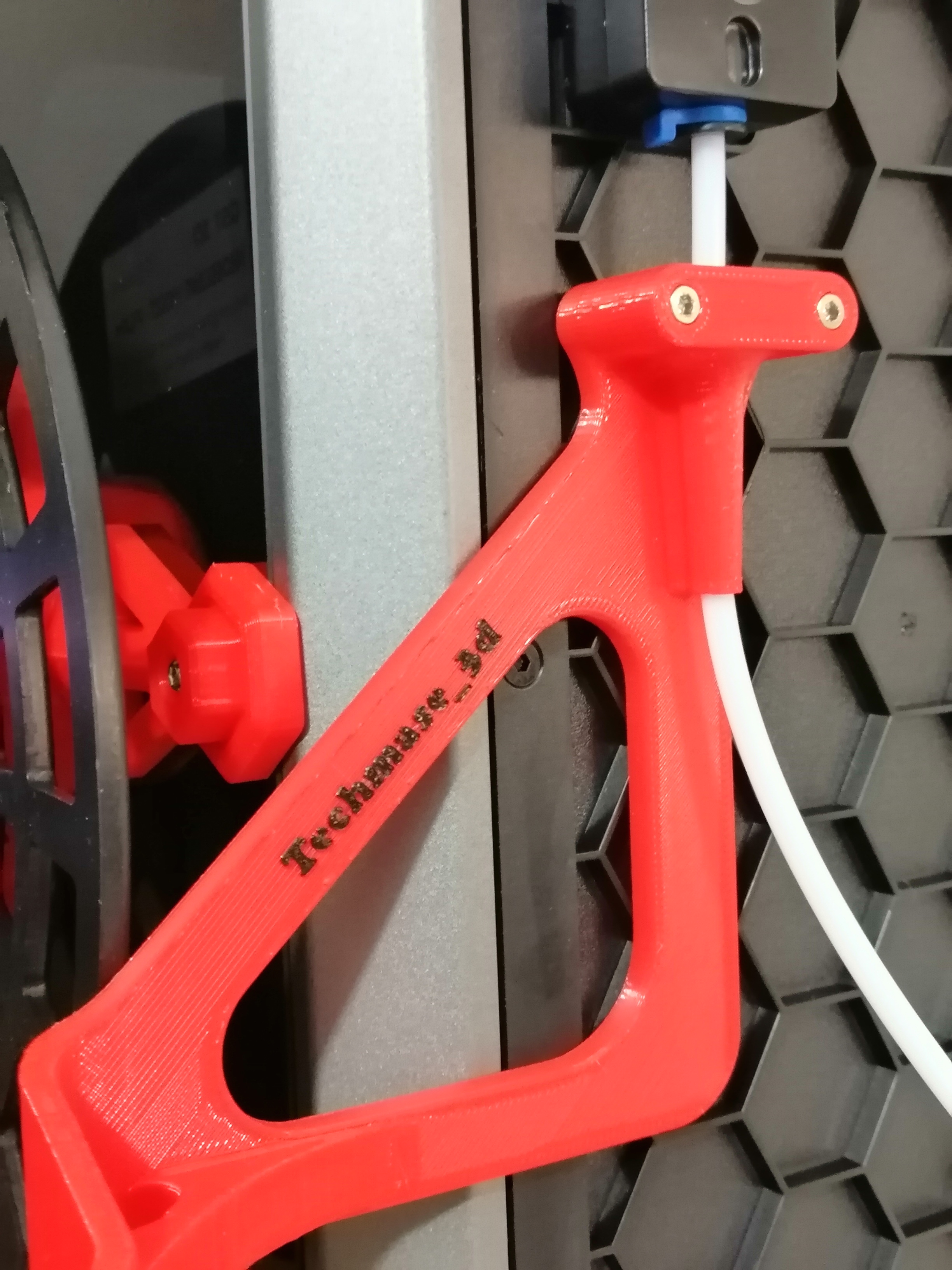 Creality K1C filament spool side support lane V2 por Techmase_3D ...